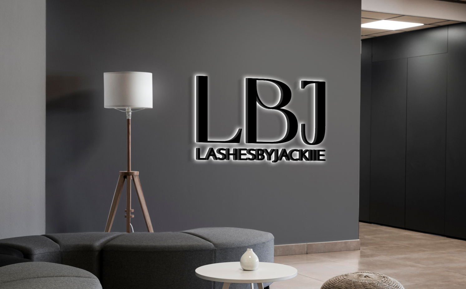 3d metal backlit for Jackie Razo – SignMakerz